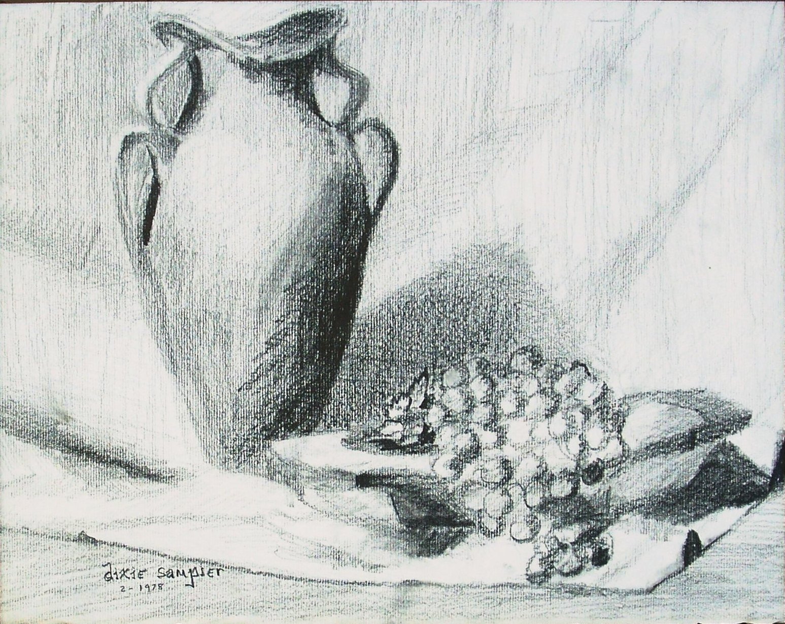 Draw with no Lines | dixie sampier, artist